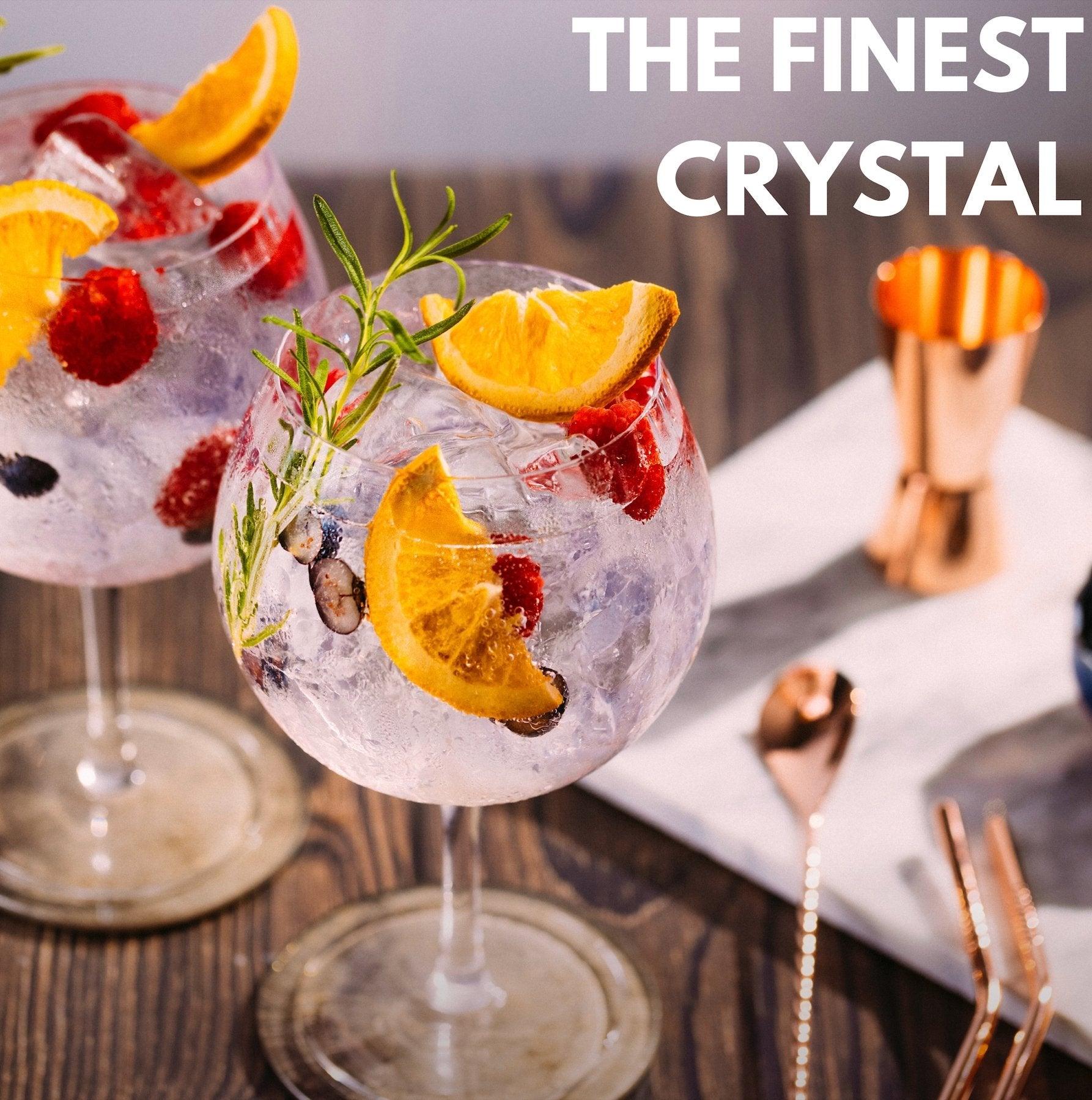 Home Handmade Ribbed Balloon Glasses ...